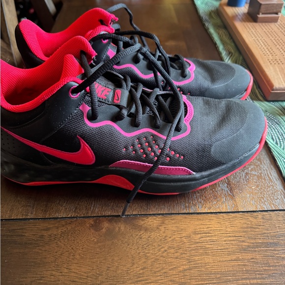 Nike | Shoes | Nike Fly By Mid 3 Black Siren Red 5 Worn Once | Poshmark